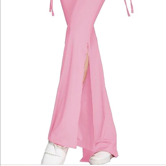 Pants & Jumpsuits | Soft Stretchy Pink Barbie Pants Bell Bottom Yoga ...